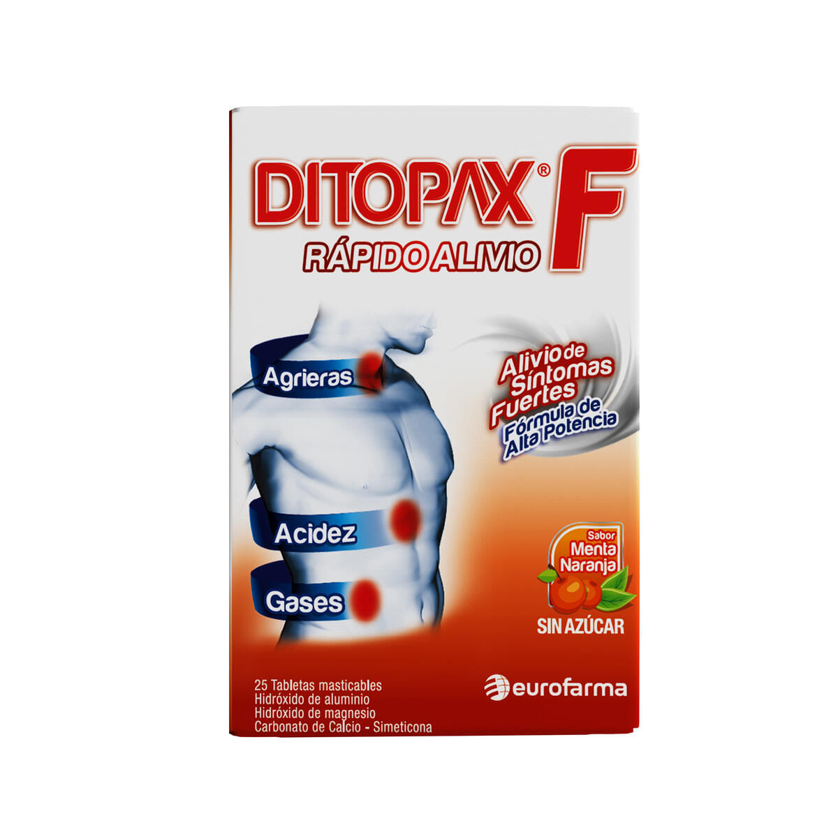DITOPAX F CAJA X 25 TABL