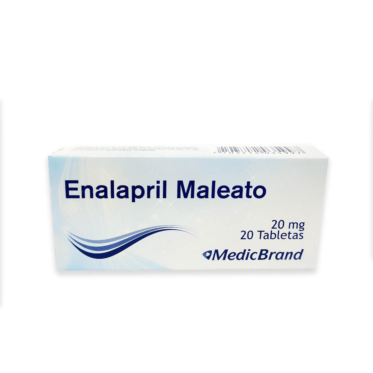 ENALAPRIL 20 MG CAJA X 20 TABL