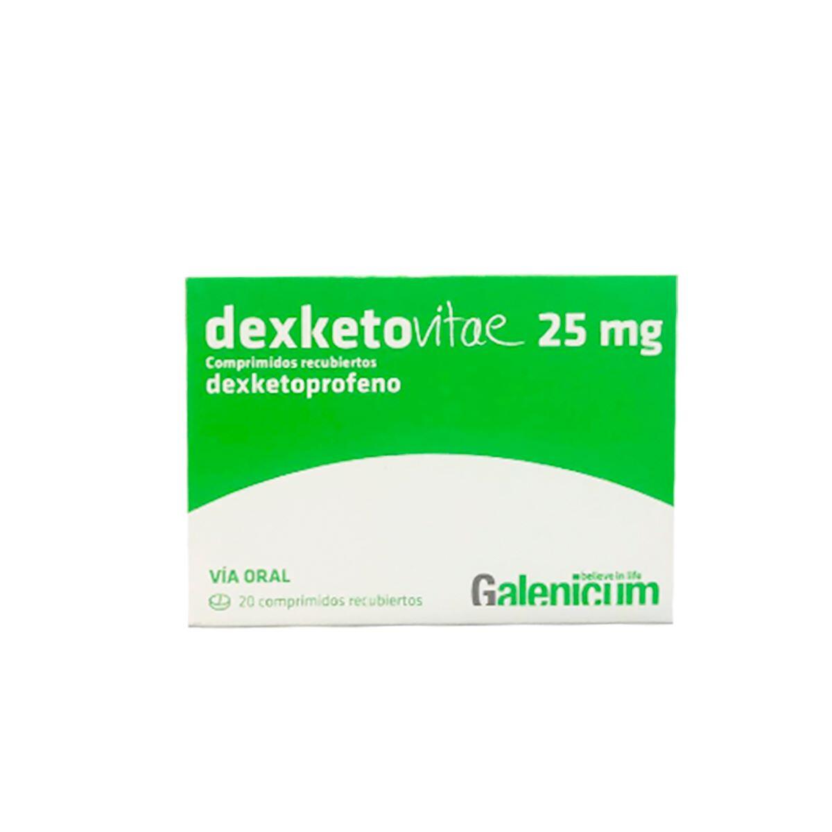 DEXKETOVITAE 25 MG CAJA X 20 COMPRIMIDOS