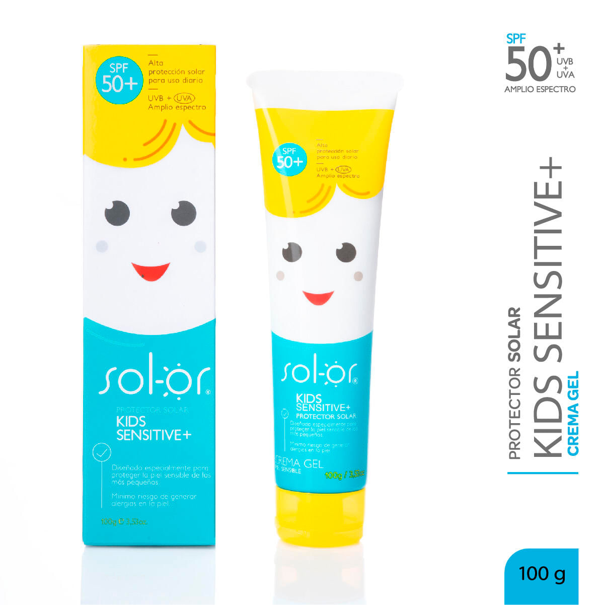 SOL-OR INFANTIL FPS 50+ TUBO X 100 GR