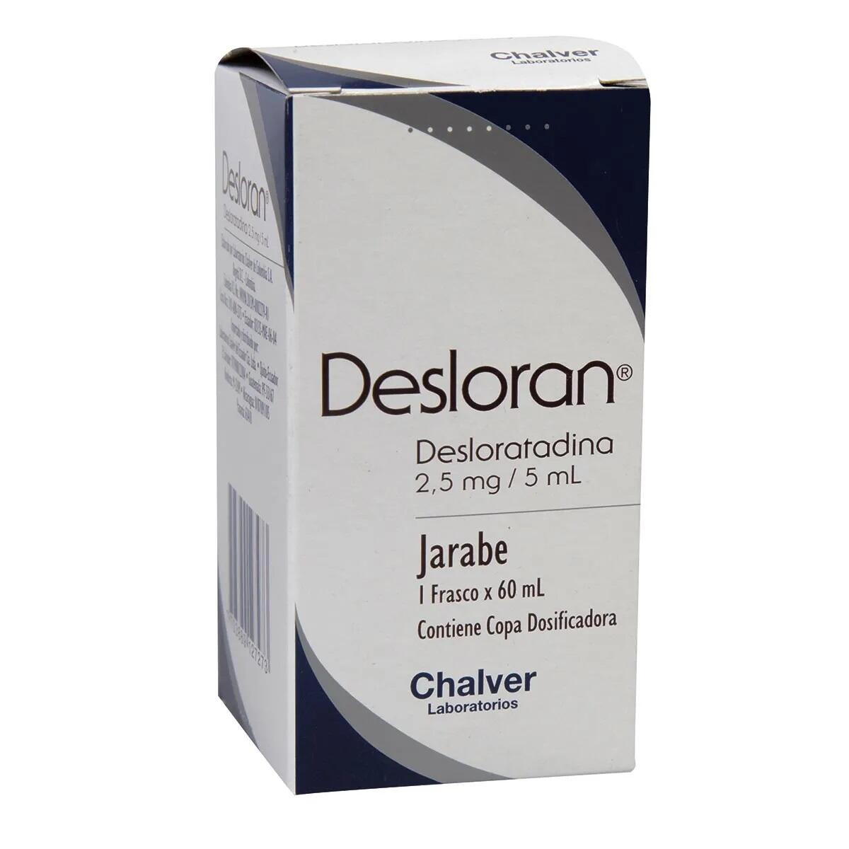 DESLORAN JARABE FRASCO X 60 ML