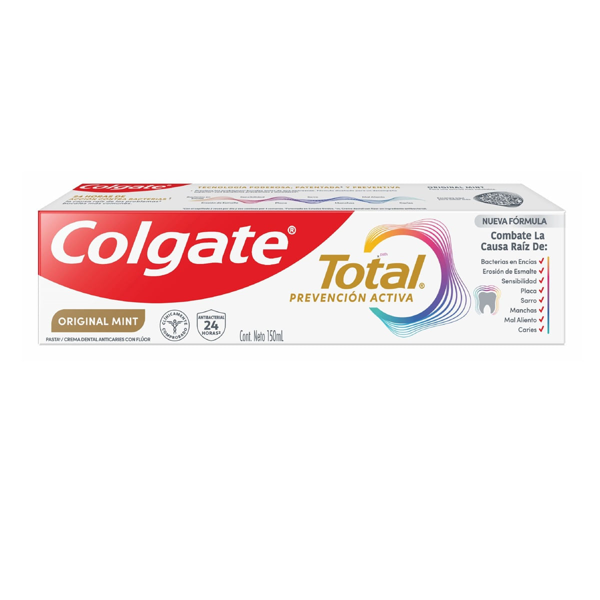 CREMA DENTAL COLGATE TOTAL 12 TUBO X 150 ML