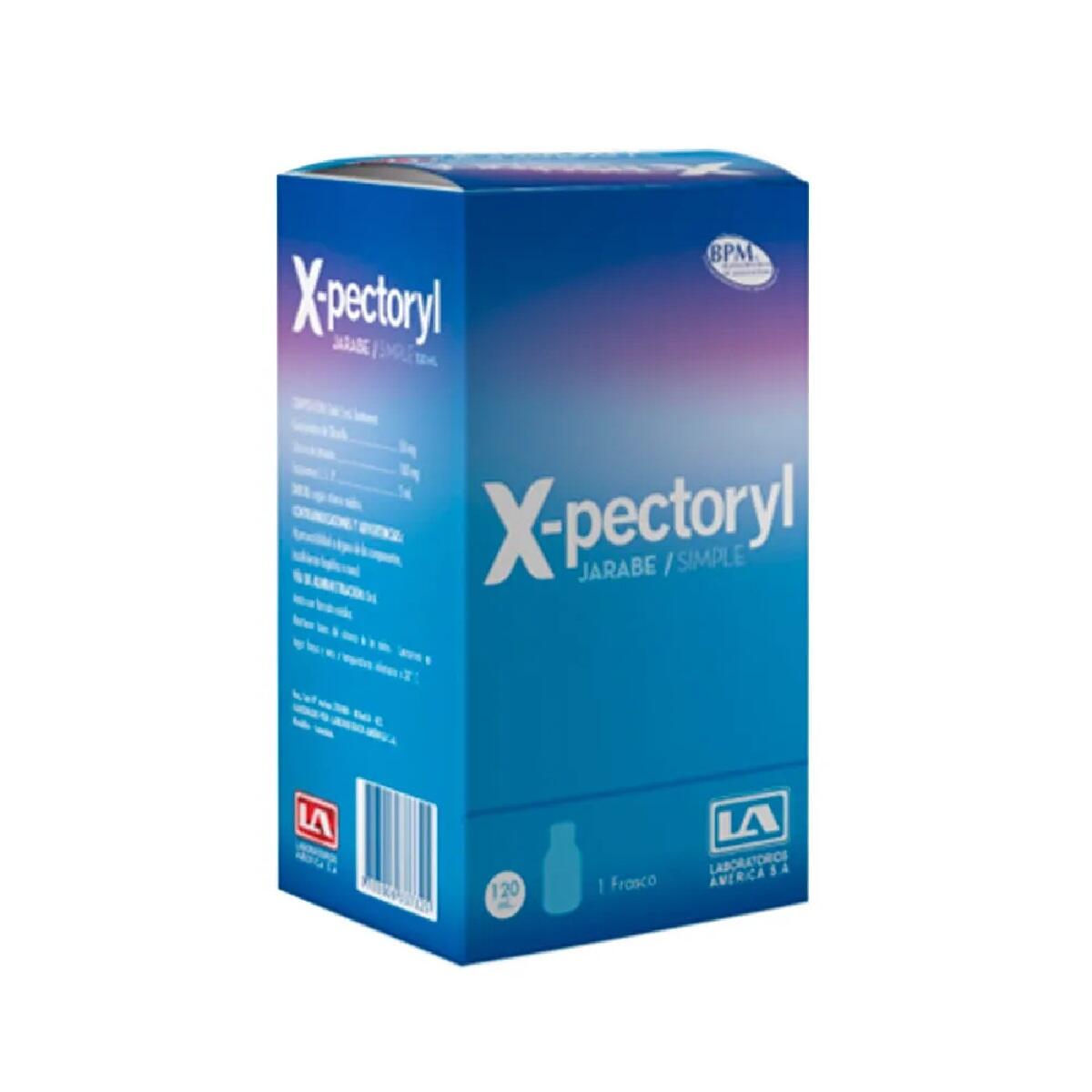 X-PECTORYL JARABE FRASCO X 120 ML