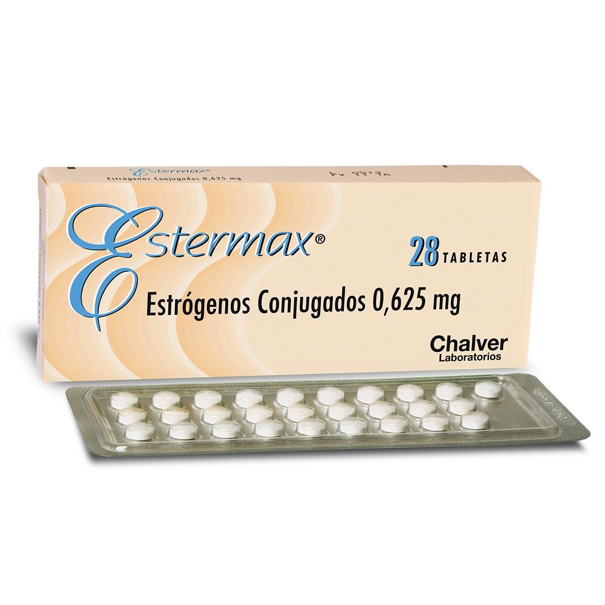 ESTERMAX 0.625 MG X CAJA X 28 TABL