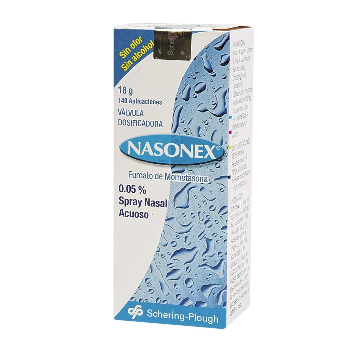 NASONEX NASAL 18 GR FRASCO X 140 DOSIS