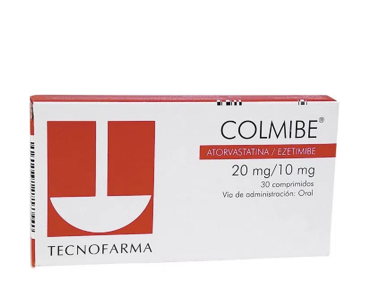 COLMIBE 20/10 MG CAJA X 30 COMP