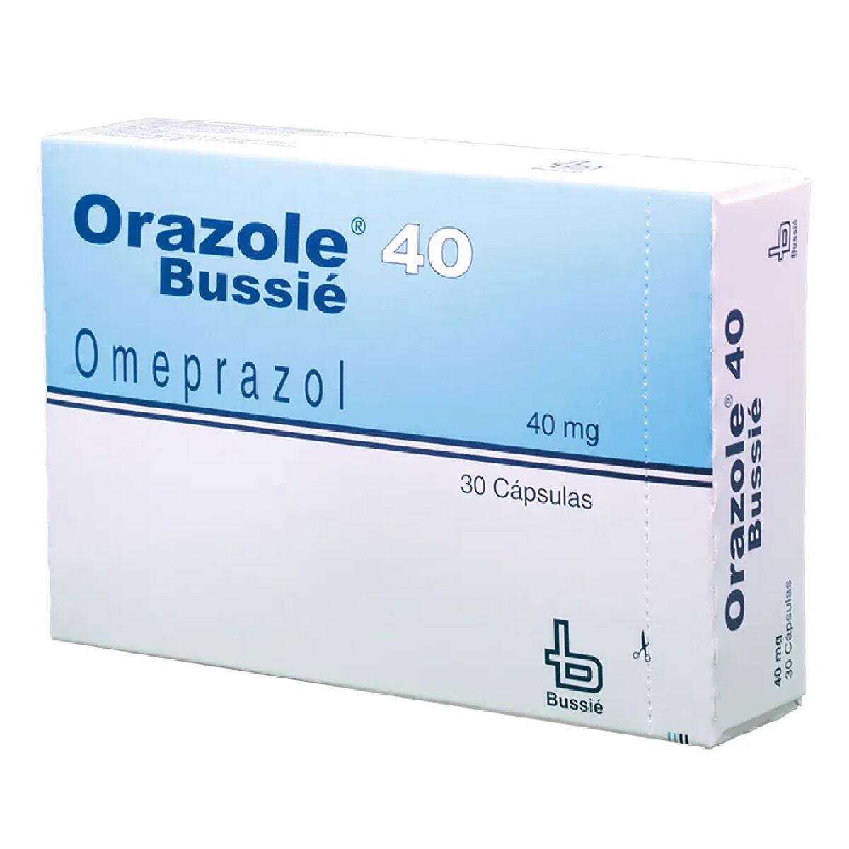 ORAZOLE 40 MG CAJA X 30 CAP - TuDrogueríaVirtual.com