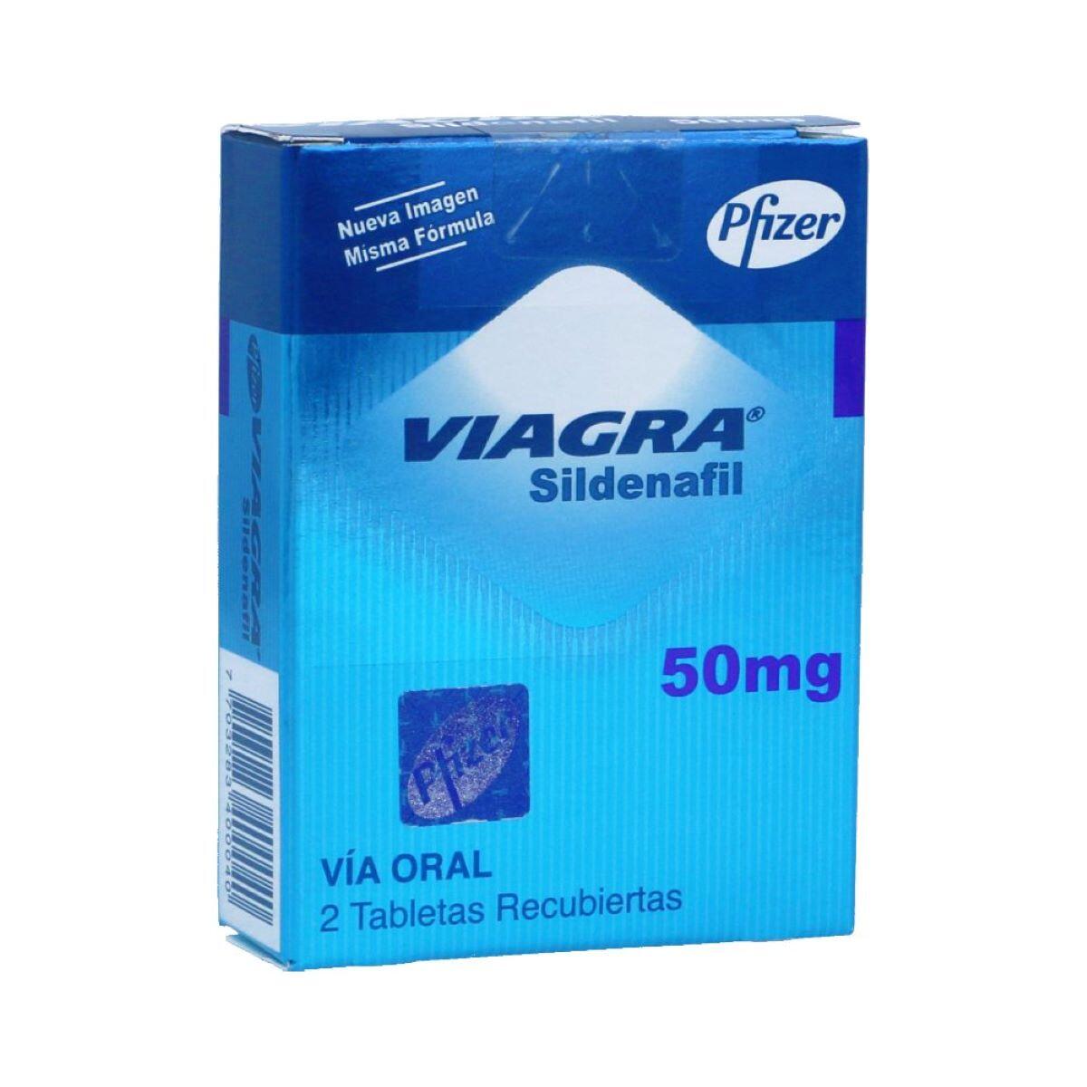 VIAGRA 50 MG CAJA X 2 TABL