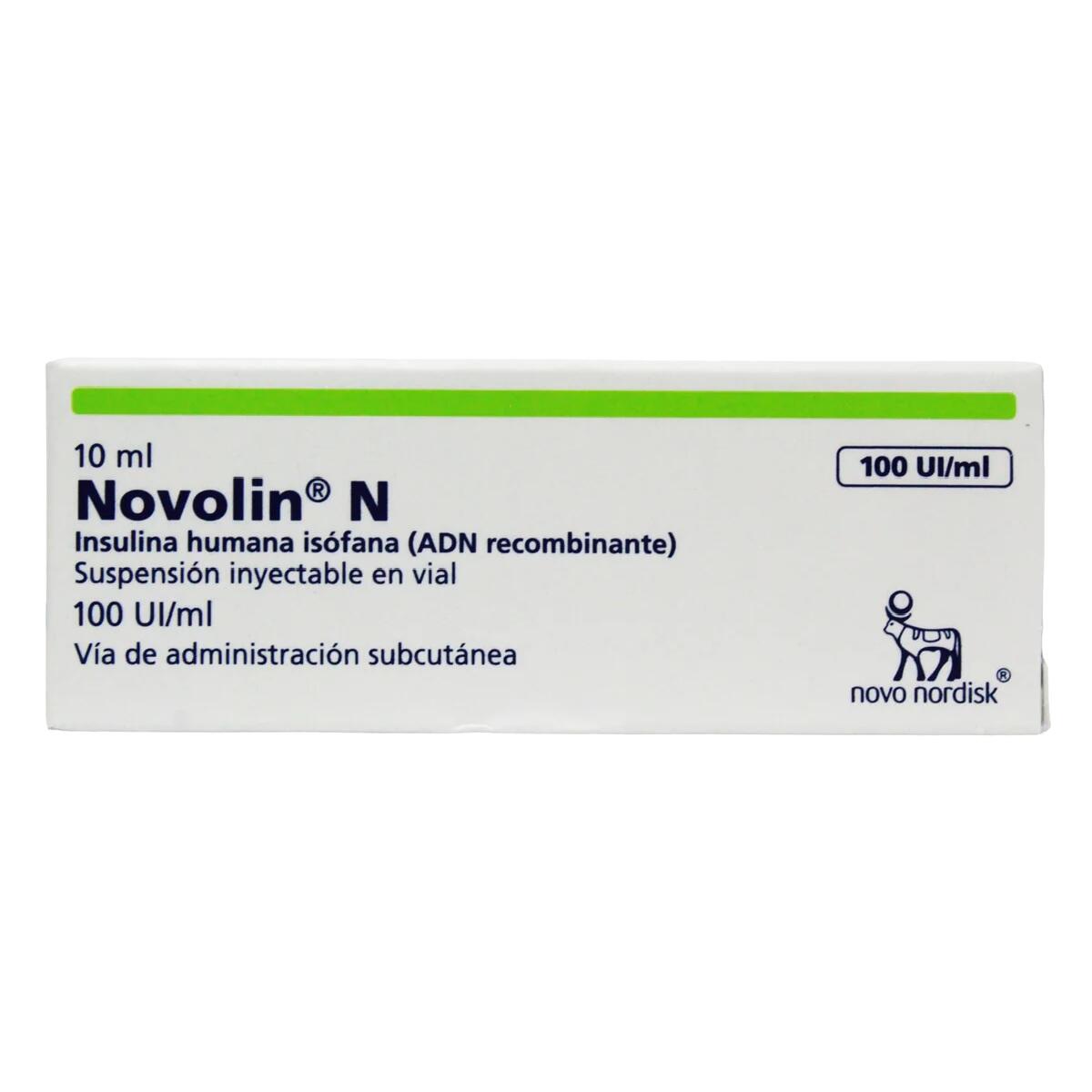 NOVOLIN N FRASCO X 10 ML