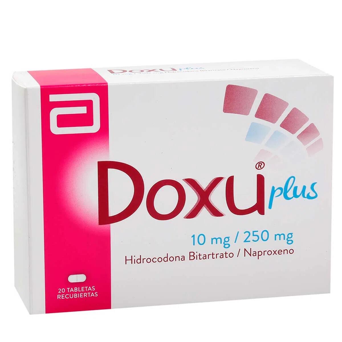 DOXU PLUS 10/250 MG CAJA X 10 TABL