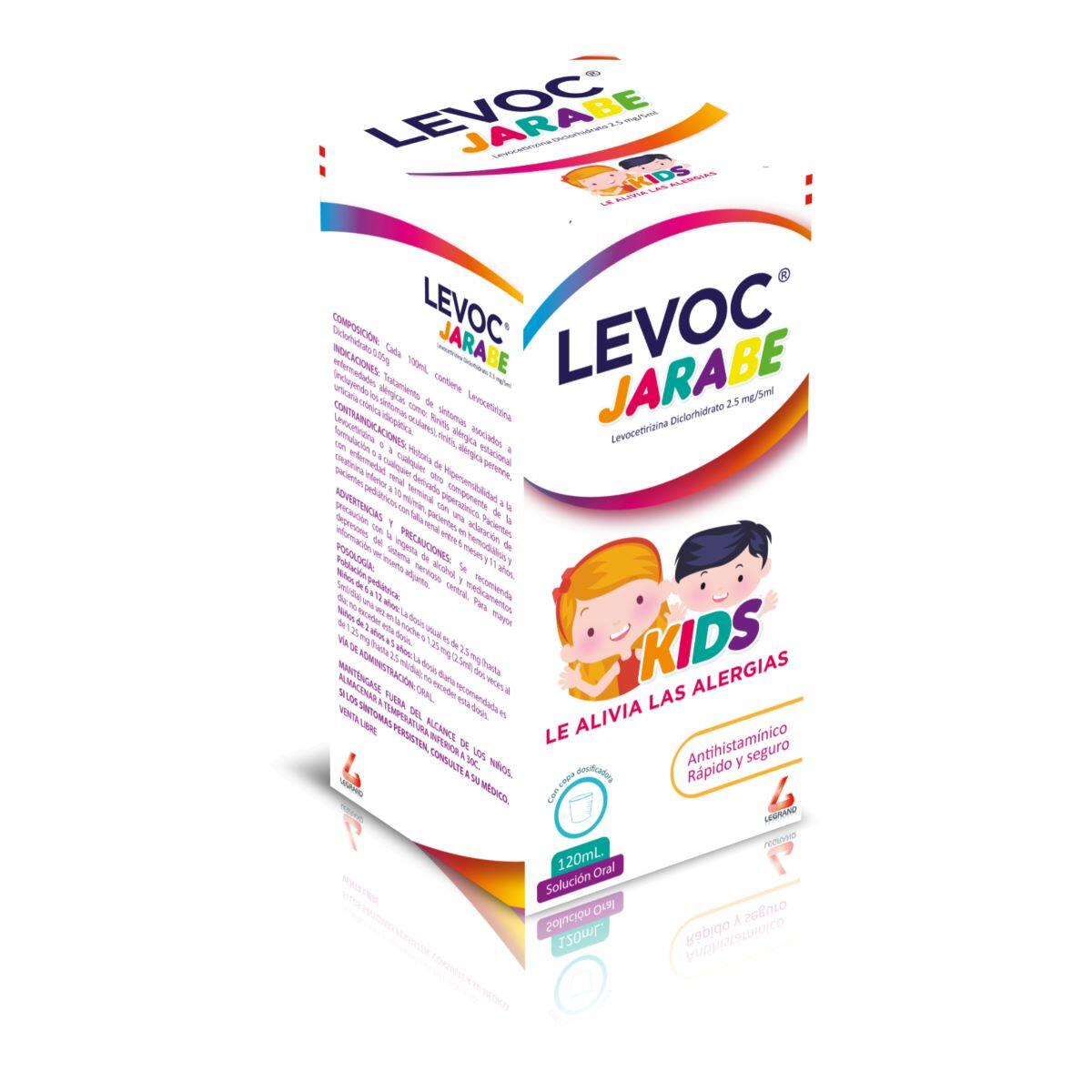 LEVOC JARABE FRASCO X 120 ML - Salud, Medicamentos, Higiene y Cosmética | Tu Droguería Virtual