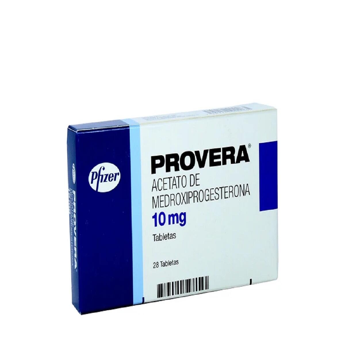 PROVERA 10 MG CAJA X 28 TABL