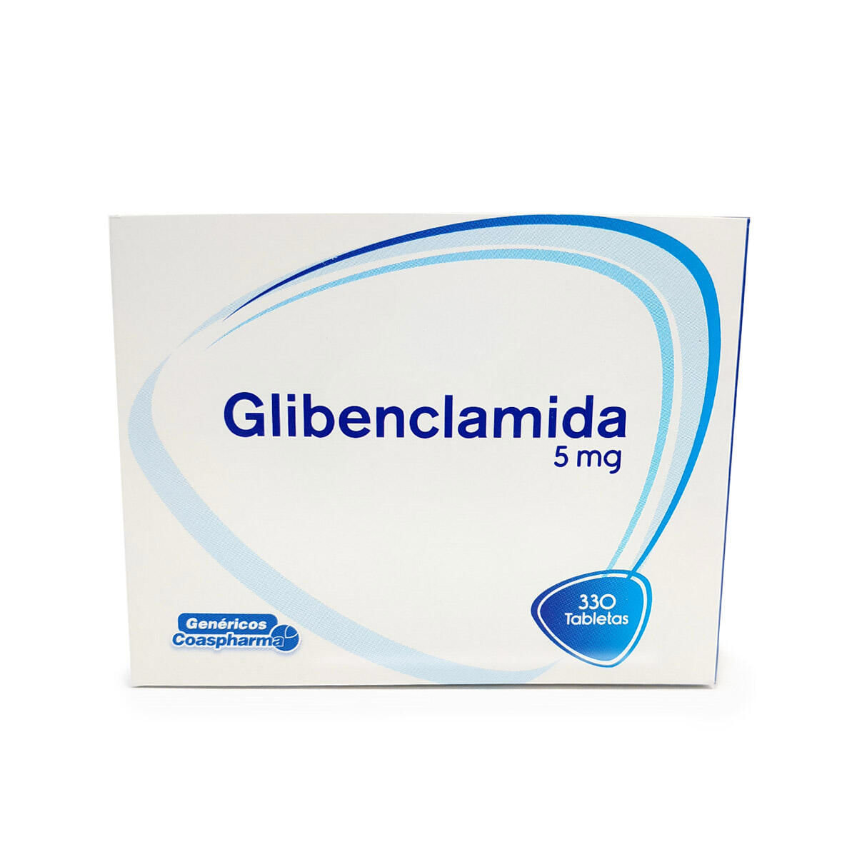 GLIBENCLAMIDA 5 MG CAJA X 330 TABL