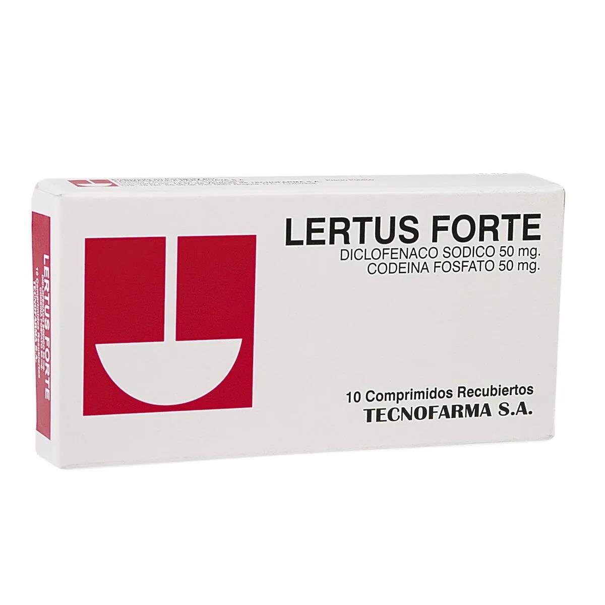 LERTUS FORTE 50 MG CAJA X 10 TABL