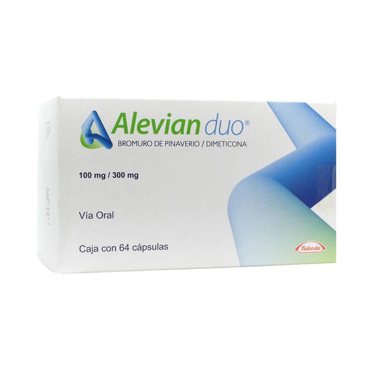 ALEVIAN DUO 100/300 MG CAJA X 64 CAP