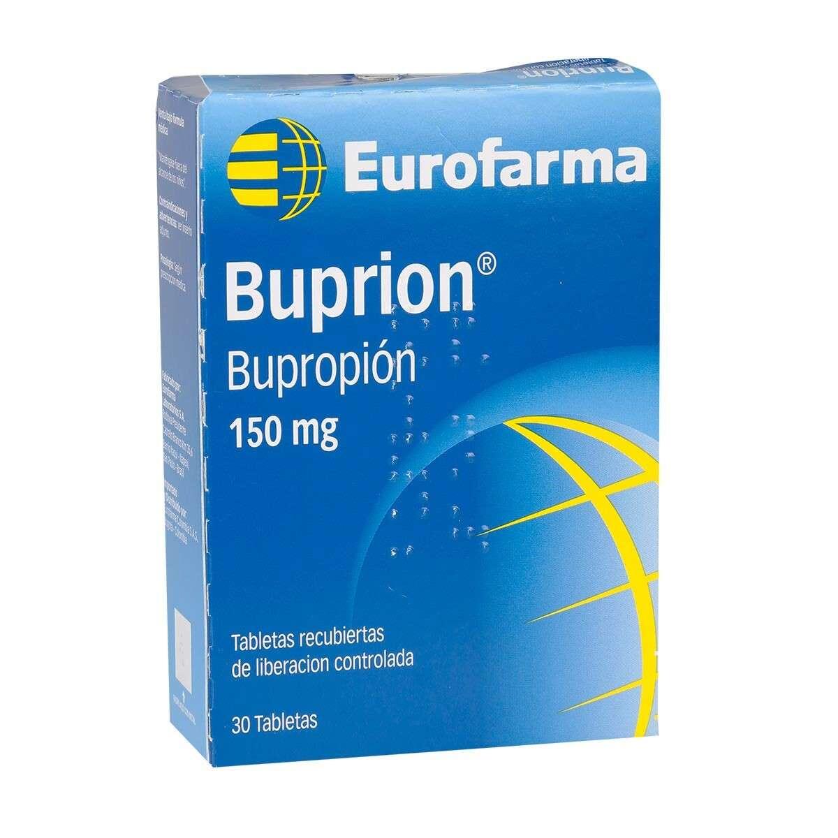BUPRION 150 MG FRASCO X 30 TAB