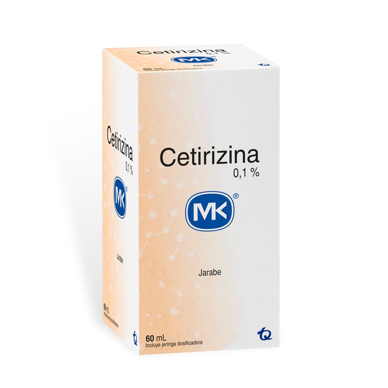 CETIRIZINA JARABE FRASCO X 60 ML