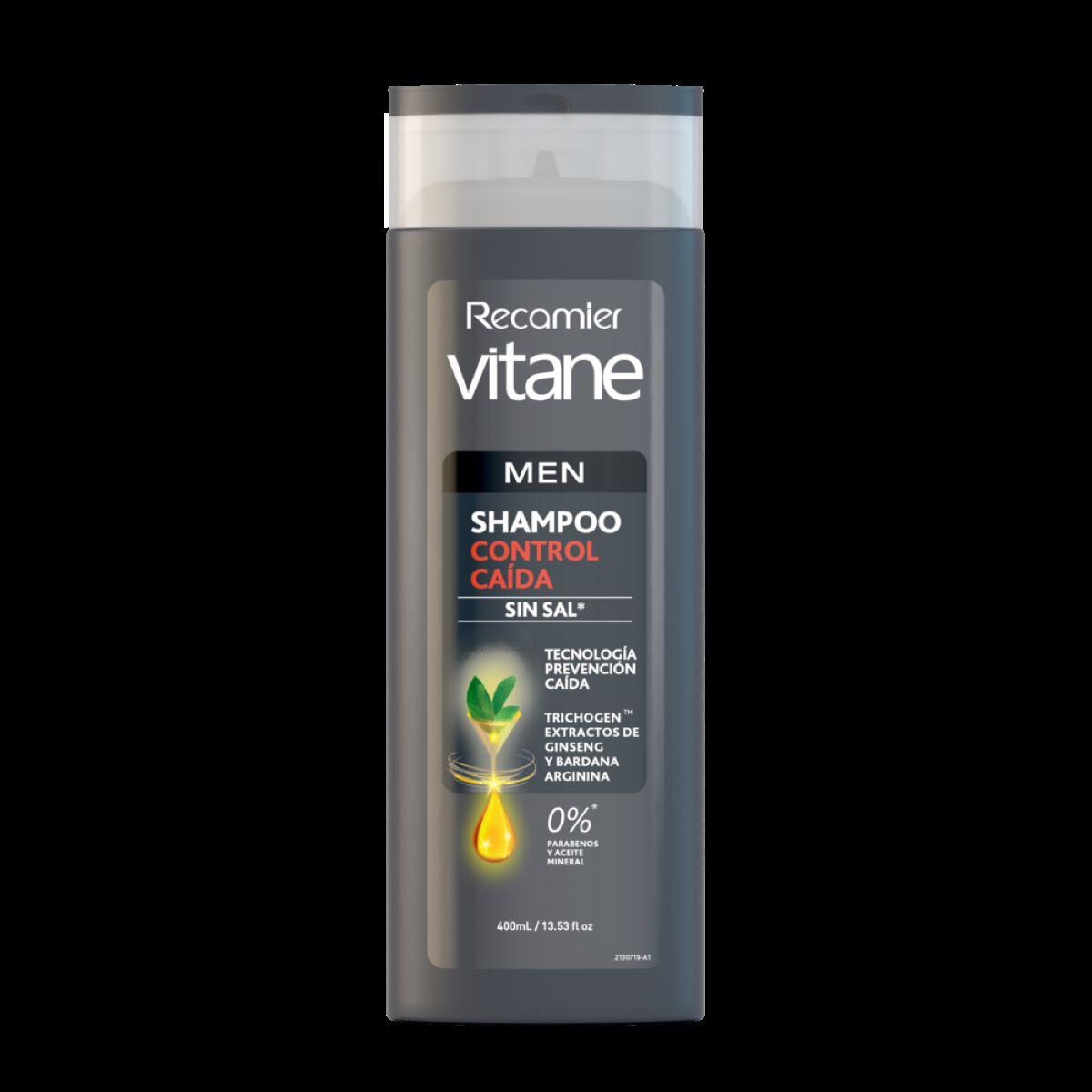 SHAMPOO VITANE MEN ANTICAIDA FRASCO X 400 ML
