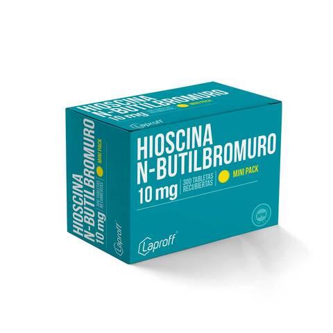 HIOSCINA N-BUTILBROMURO 10 MG CAJA X 300 TABL