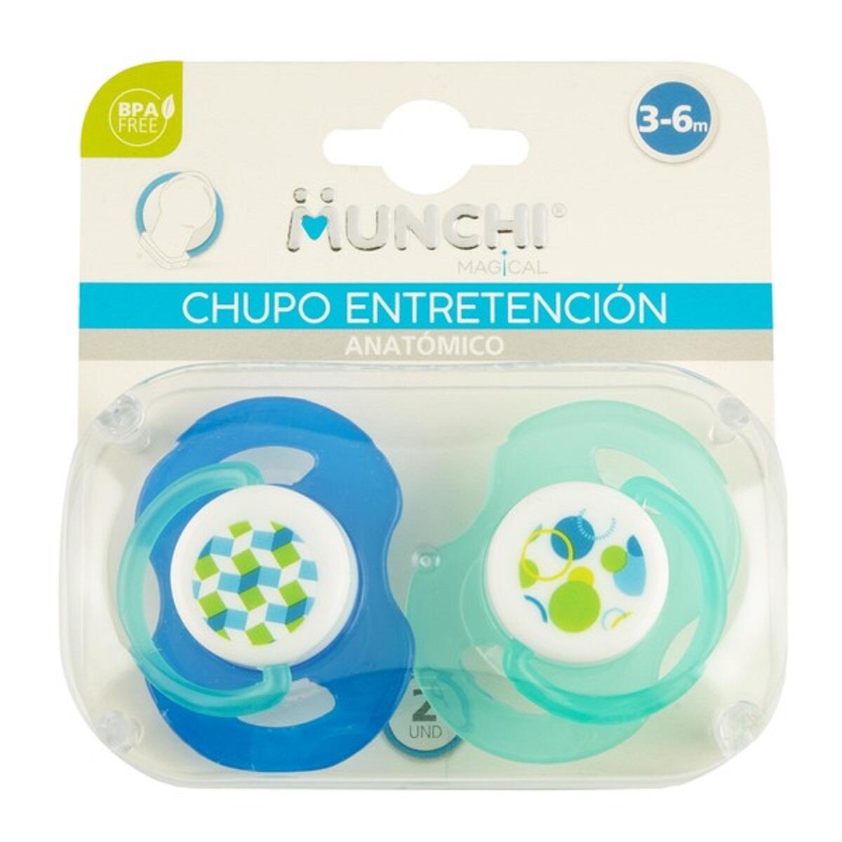 CHUPO MUNCHI MAGICAL ENTRETENCION (3-6M) X 2 UND