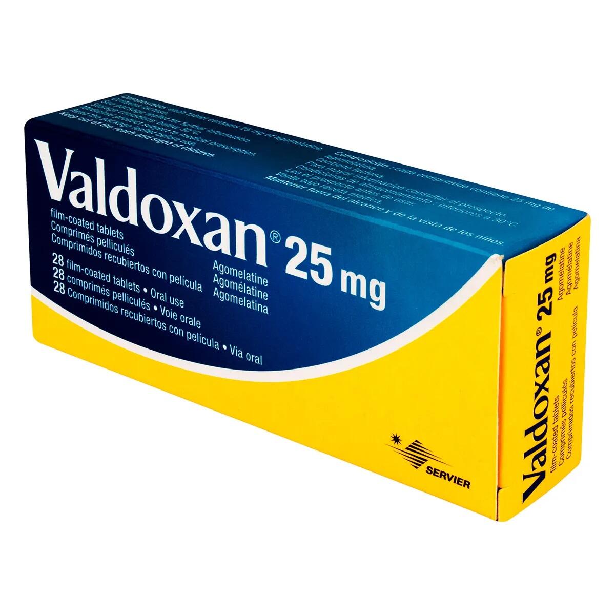 VALDOXAN 25 MG CAJA X 28 CAP