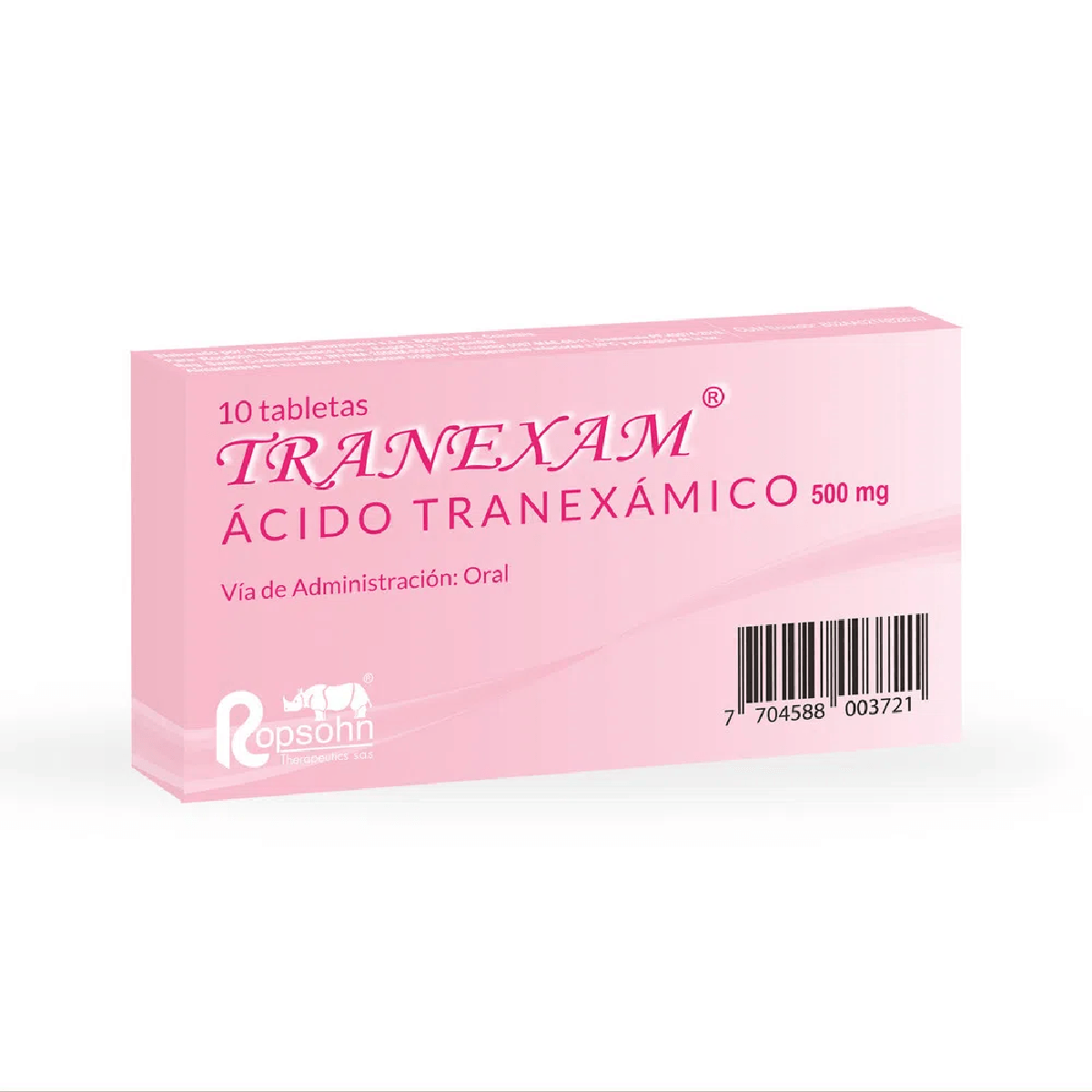 Compra Tranexam 500 Mg Caja X 10 Tabletas | TDV