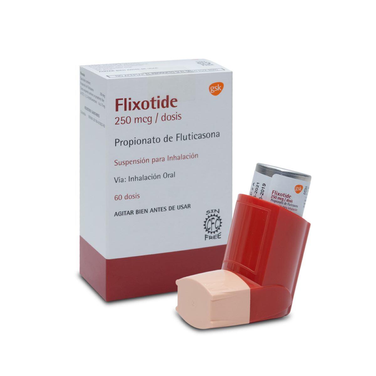 FLIXOTIDE 250 MG FRASCO X 60 DOSIS