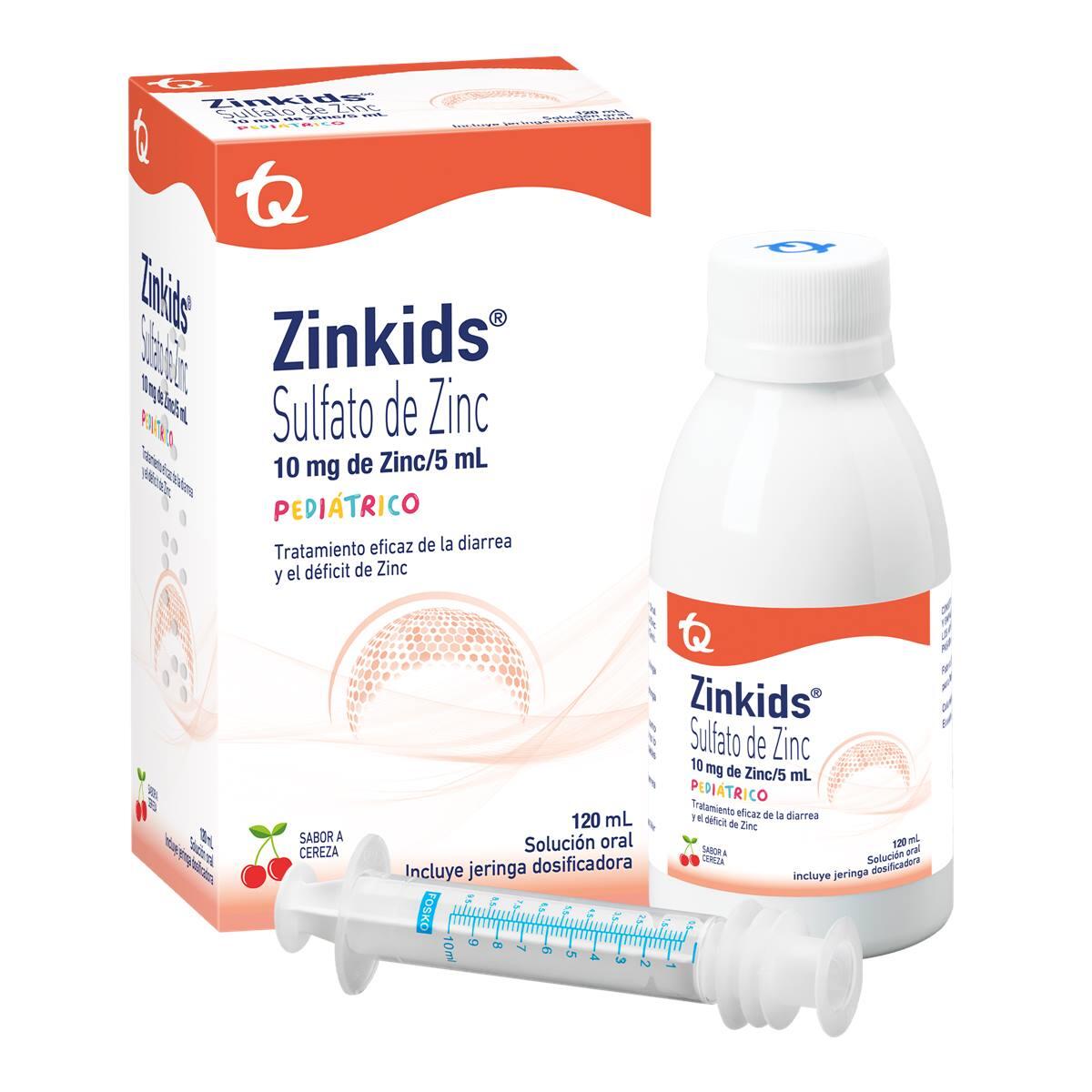 ZINKIDS JARABE FRASCO X 120 ML