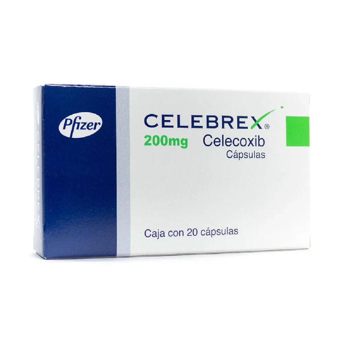 CELEBREX 200 MG CAJA X 20 CAP - tudrogueriavirtual