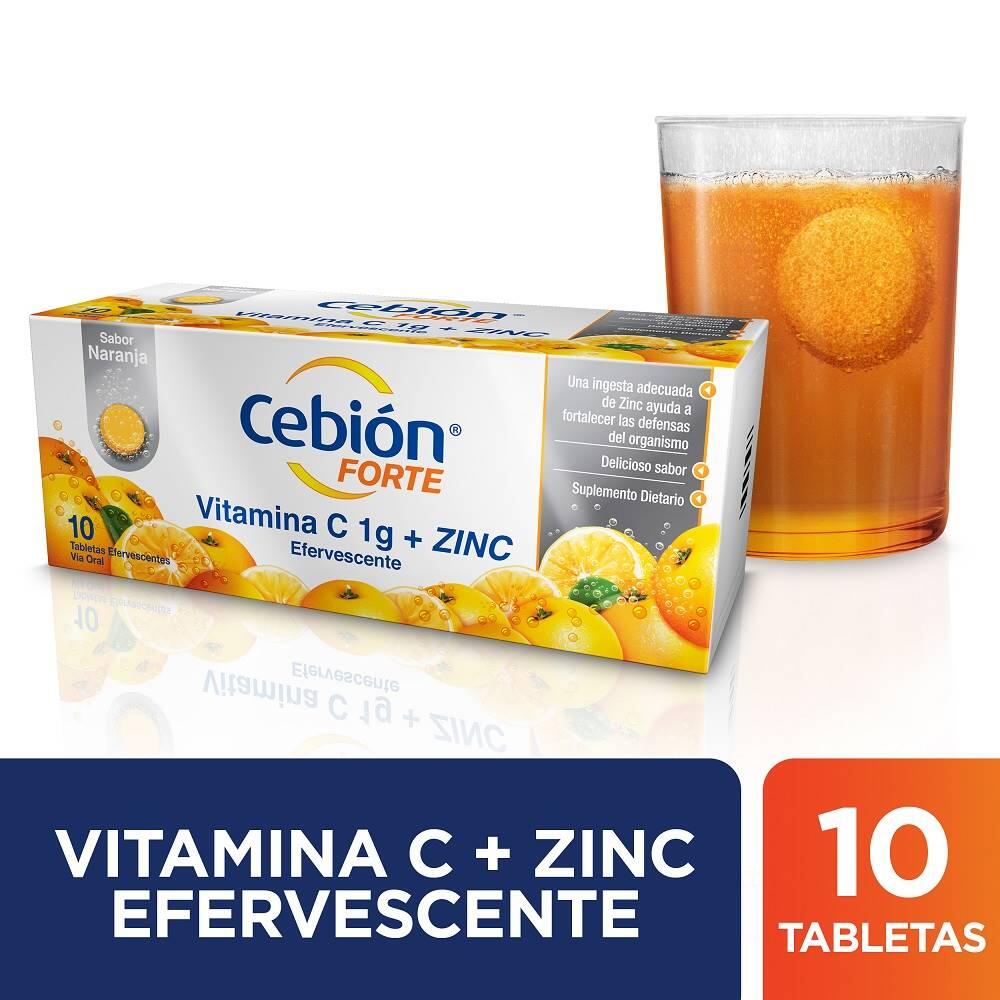 CEBION EFERVESCENTE FORTE X 10 TABL