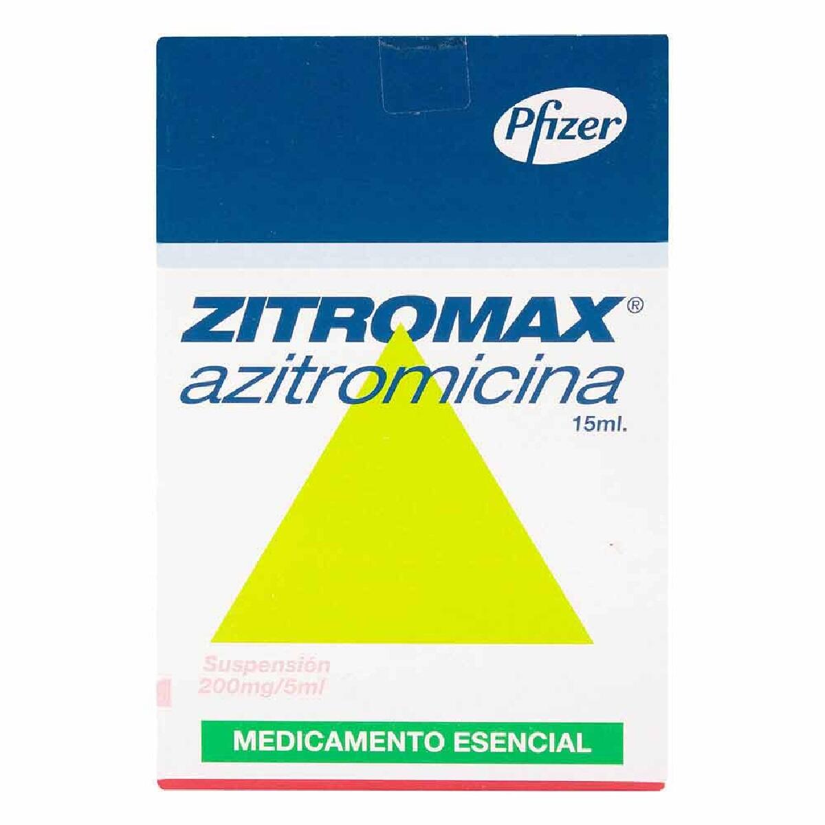 ZITROMAX SUSPENSION FRASCO X 15 ML