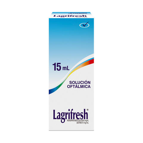 LAGRIFRESH SOLUCION OFTAL FRASCO X 15 ML