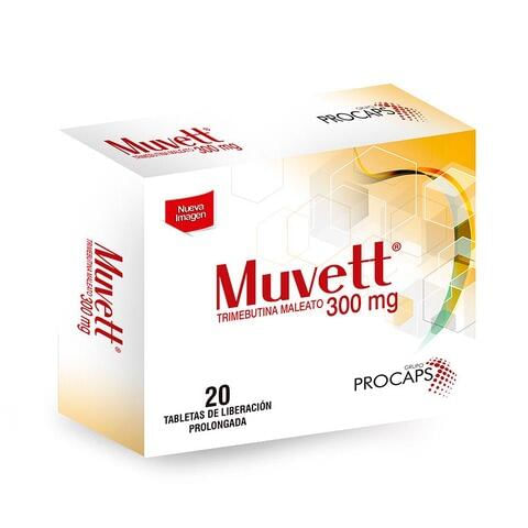 MUVETT 300 MG CAJA X 20 TABL