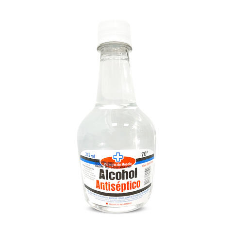 ALCOHOL ANTISEPTICO FRASCO X 375 ML MOSELA