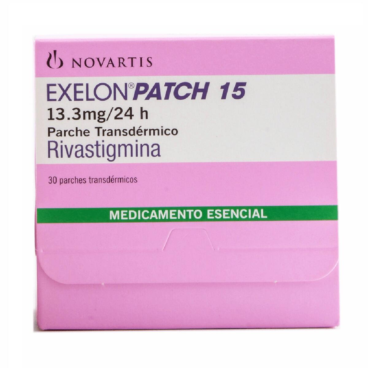 EXELON PATCH 15 (27 MG) CAJA X 30 PARCHES