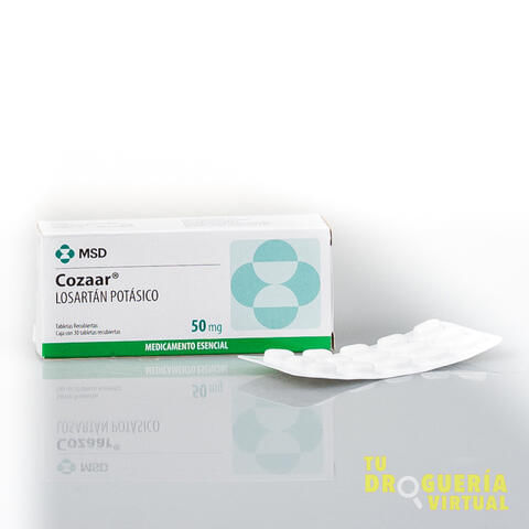 COZAAR 50 MG CAJA X 30 TABL