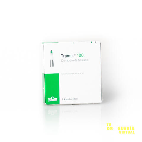 TRAMAL 100 MG AMP X 2 ML