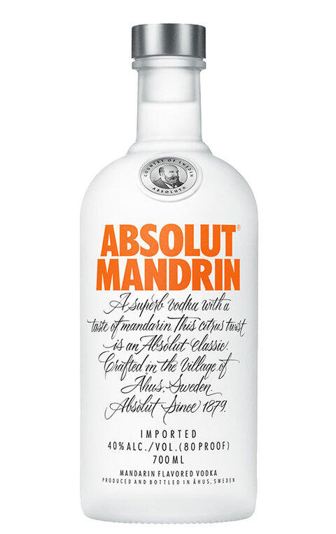 VODKA ABSOLUT MANDARIN BOT X 700 ML