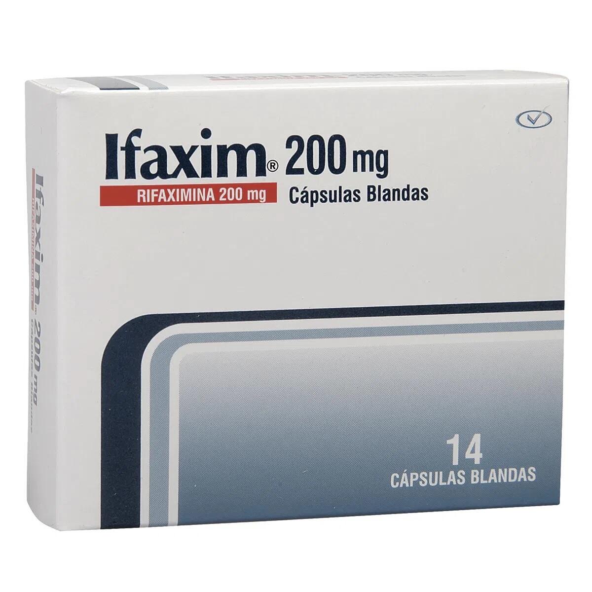 IFAXIM 200 MG CAJA X 14 CAP