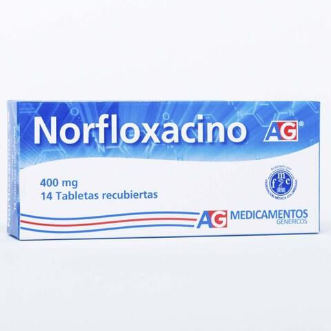 NORFLOXACINA 400 MG CAJA X 14 TABL