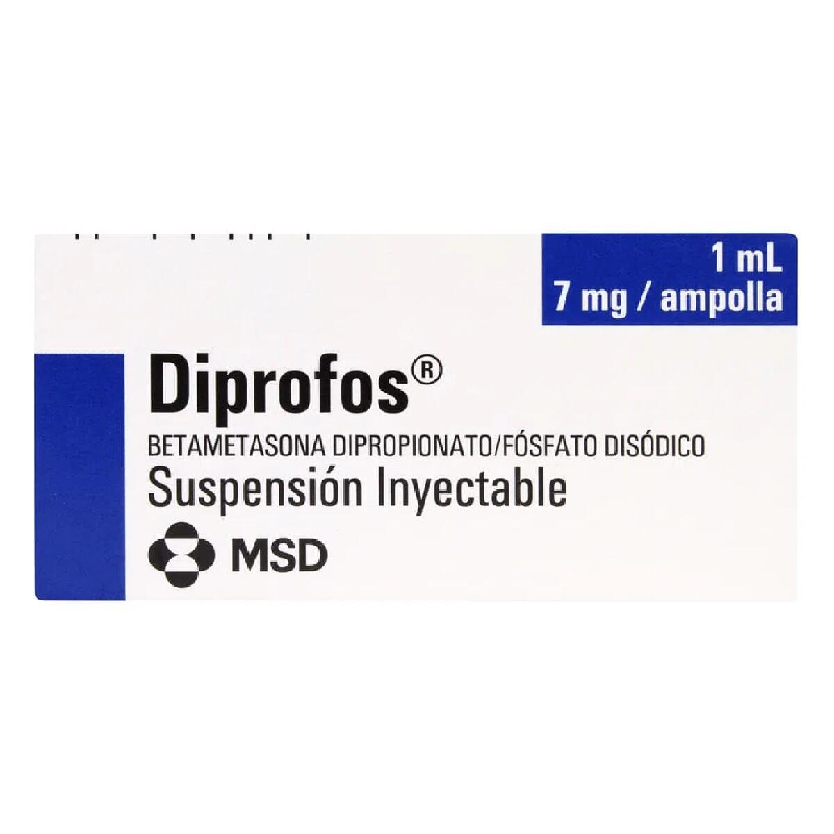 DIPROFOS AMP X 1 ML - tudrogueriavirtual