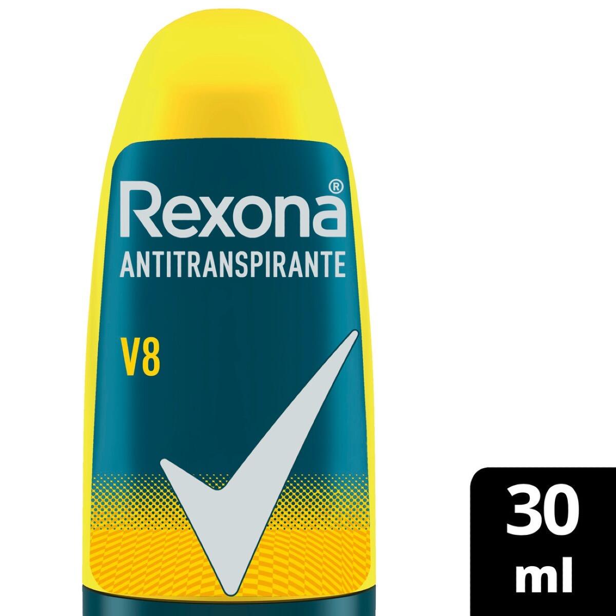 DESODORANTE REXONA ROLLON V8 FRASCO X 30 ML
