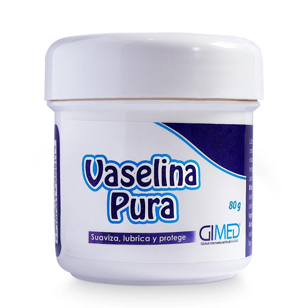 VASELINA PURA GIMED FRASCO X 80 G