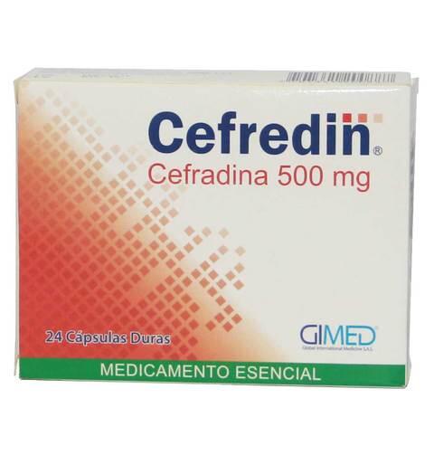 CEFREDIN (CEFRADINA) 500 MG CAJA X 24 CAP