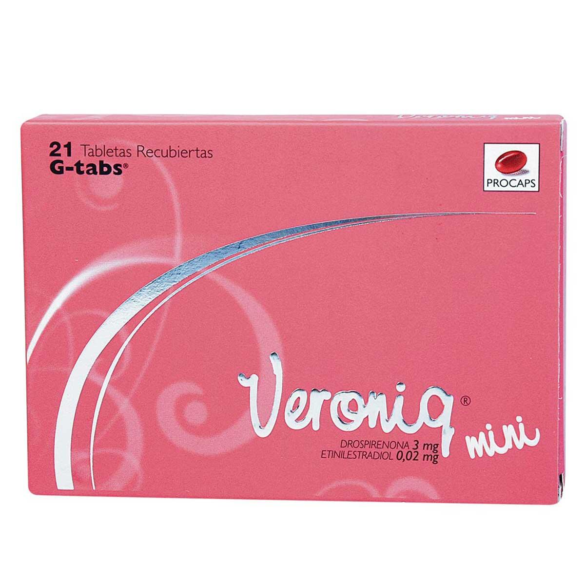 VERONIQ MINI CAJA X 21 TABL