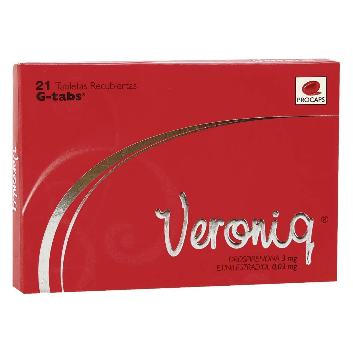 VERONIQ CAJA X 21 TABL