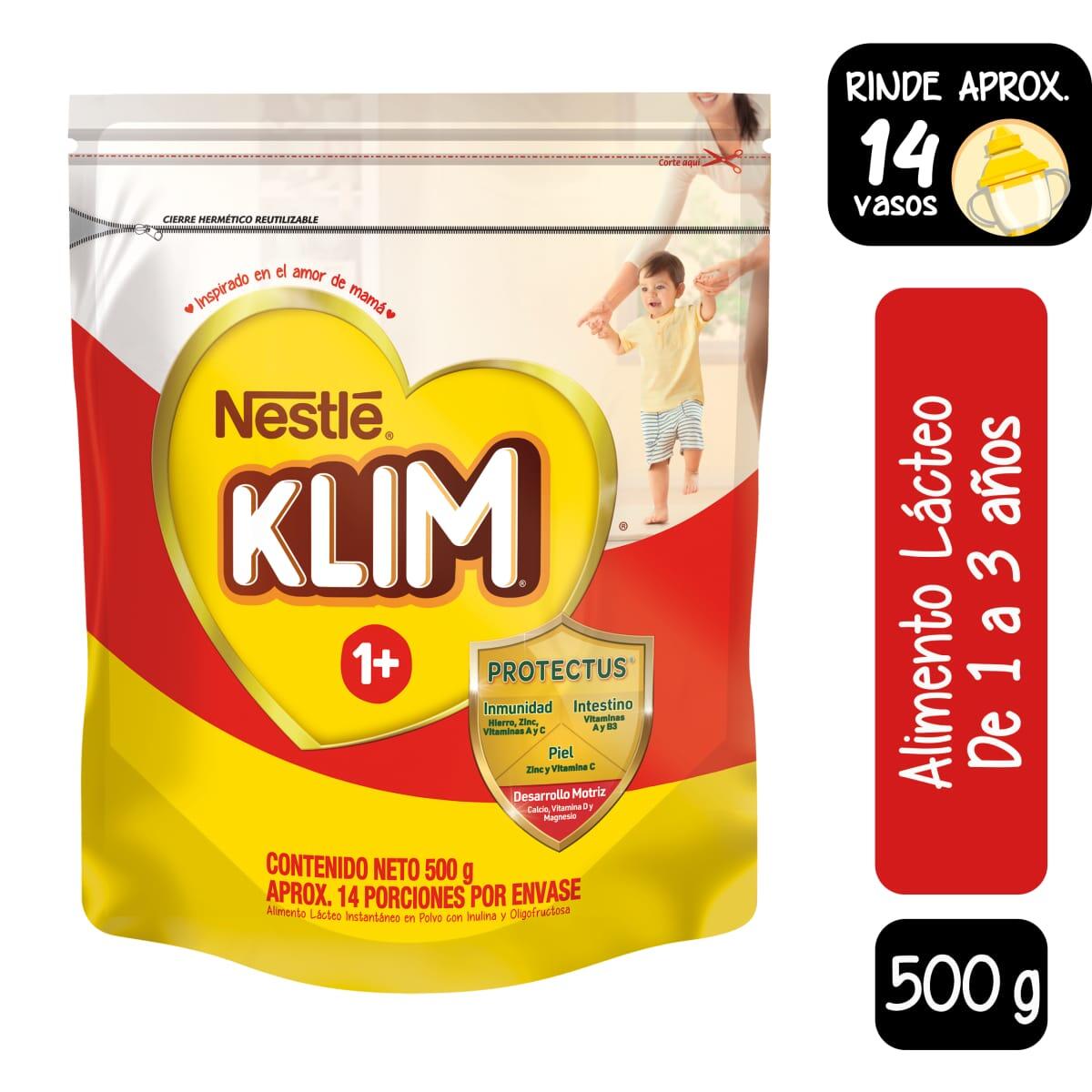 Compra Alimento Lacteo Klim 1+ Dha Bolsa X 500 X 500 Gr | TDV