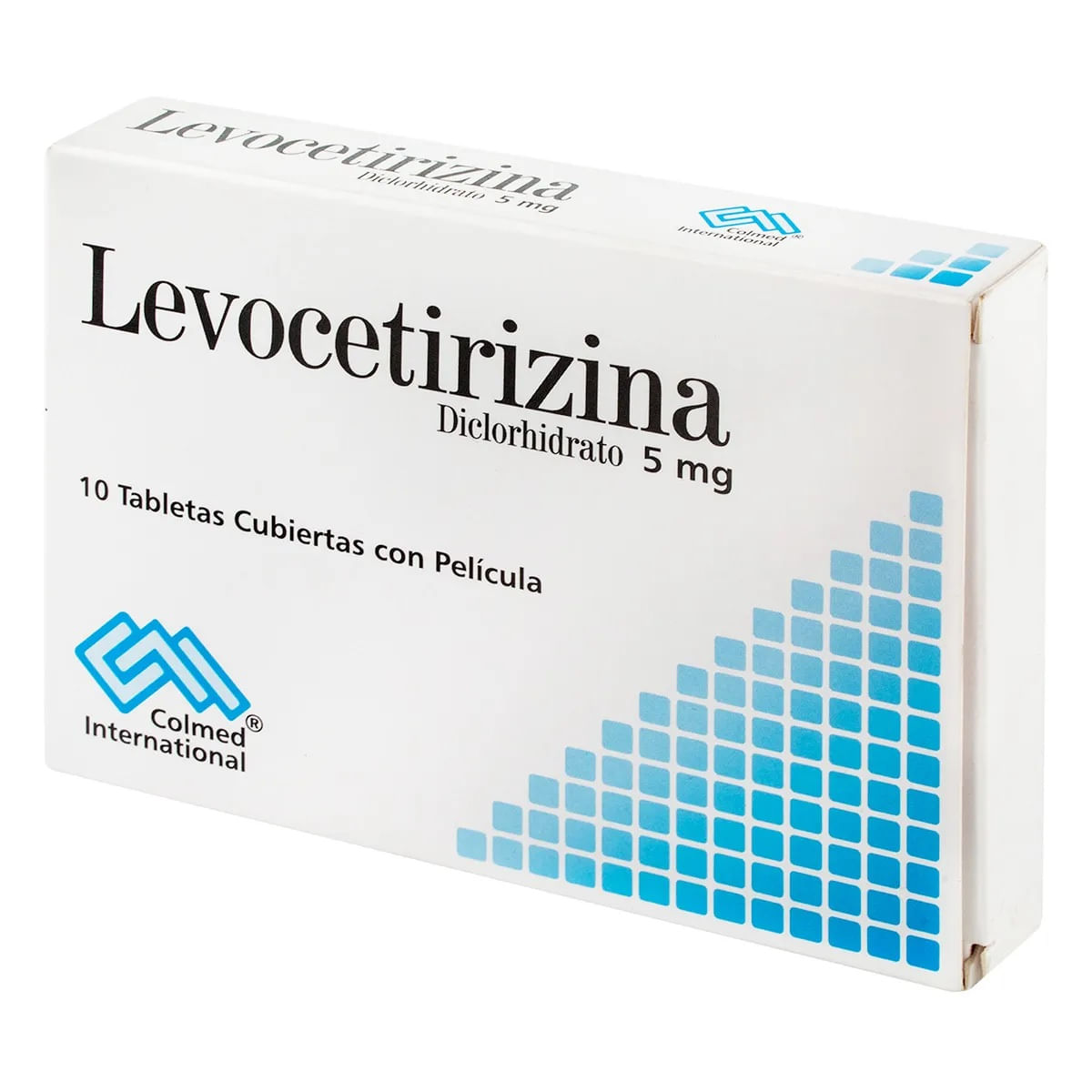 LEVOCETIRIZINA 5 MG CAJA X 10 TABL