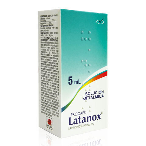 LATANOX SOLUCION OFTAL FRASCO X 5 ML