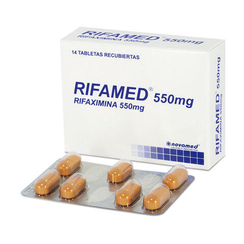 RIFAMED 550 MG CAJA X 14 TABL